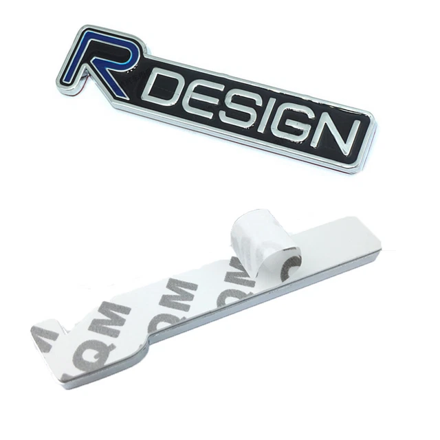 R DESIGN CAR 3D Logo Sticker Emblem Badge Decal For Volvo V50 XC90 S60 ...
