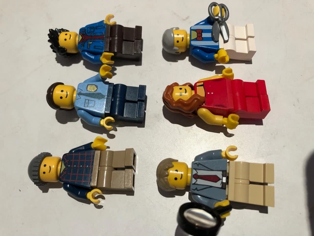 LEGO CREATOR EXPERT: Detective's Office (10246) minifigures only - rare ...