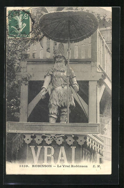 CPA ROBINSON, LE Vrai Robinson EUR 3,00 - PicClick FR