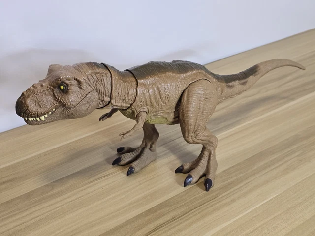 JURASSIC WORLD T-REX Epic Roarin’ Tyrannosaurus Rex Dinosaur Action ...