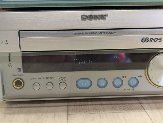 SONY TC-SD1 CASSETTE Deck Hdc-sd1 CD Player & Speakers Compact Hi-Fi ...