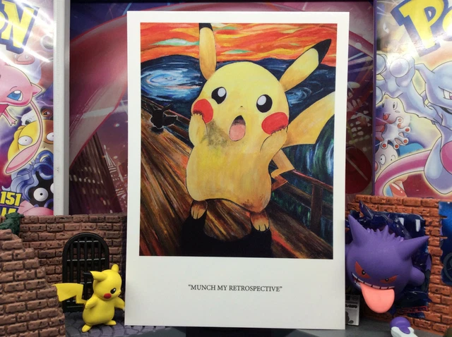 Carte Pikachu Munch À VENDRE! - PicClick FR