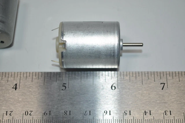 LOT OF 5 NEW Mabuchi RC-280 Motor 4.5-8.4 VDC - 14260 RPM / 7.2 VDC R/C ...