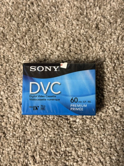 SONY MINIDV DVC Digital Video Cassette SP 60 LP 90 $13.96 - PicClick CA