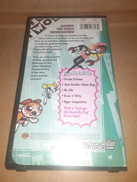 THE POWERPUFF GIRLS - Dream Scheme VHS (2000 Clam Shell) £8.44 ...