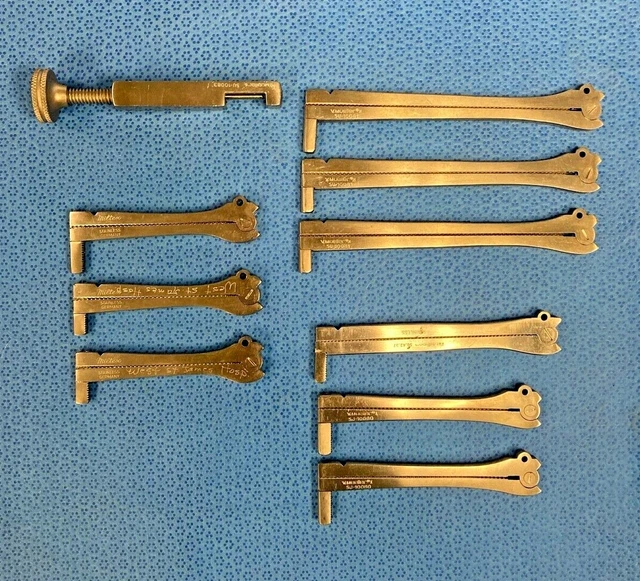 10 PIECE V. Mueller Miltex DeMartel-Wolfson Anastomosis Intestinal ...