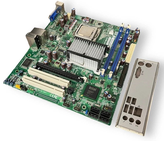 PLACA MADRE INTEL DG41RQ Core2Duo E7400@2,80 GHz 2 GB DDR2 LGA775 - con ...