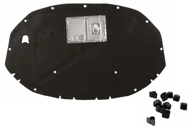 INSONORISANT CAPOT MOTEUR + Clips Vw Passat B7 ( 2010-2015) Bouclier ...