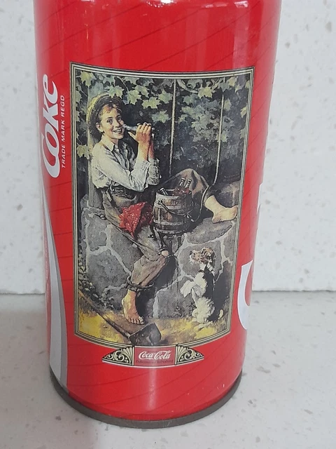 COCA COLA COKE Trade Mark Regd Picture Vintage Empty Cans - $25.00 ...