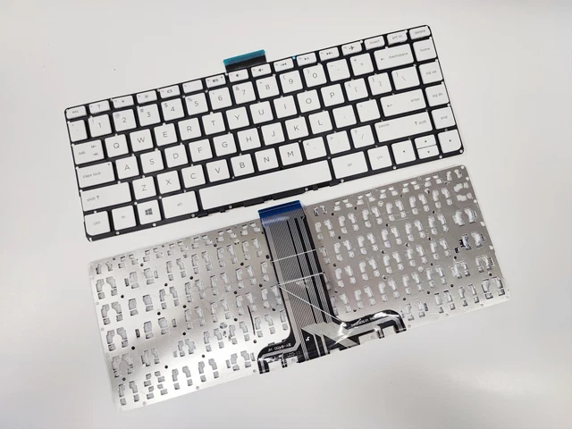 US WHITE KEYBOARD for HP Stream 14-AX010WM/14-AX020WM/14-AX030WM/14 ...