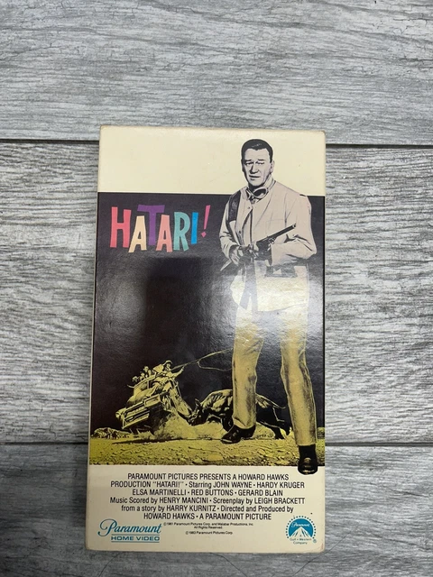 HATARI! VHS (1961 Color) Double VHS Boxed Set John Wayne £9.32 ...