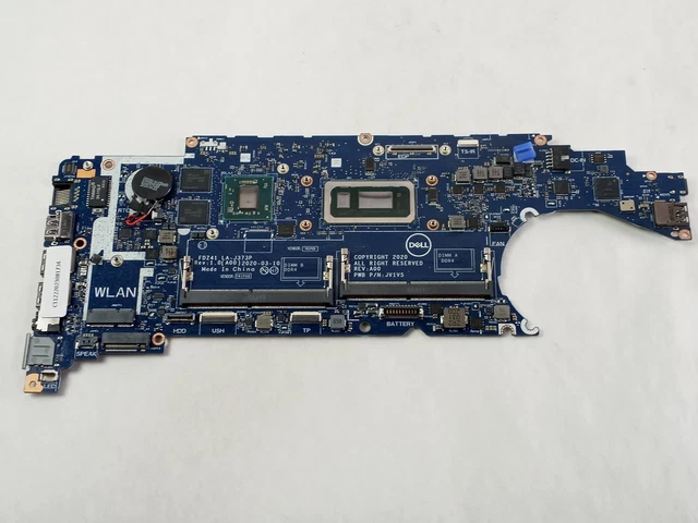 DELL LATITUDE 5410 Intel Core i7-10810U 1.1 GHz DDR4 Motherboard F3R8H ...