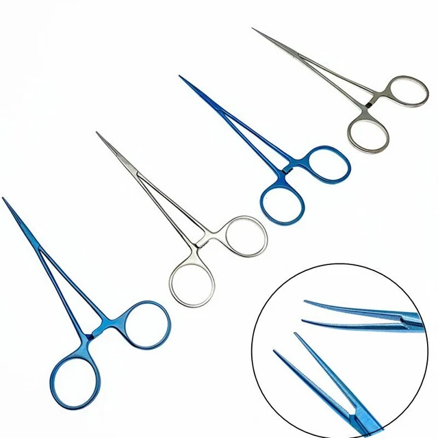 HEMOSTATIC CLAMP FORCEPS Microvascular Hemostatic Forceps Pliers ...