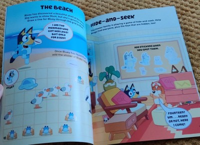 BLUEY: MEET BLUEY! Official Sticker and Activity Book *NEW* £4.50 ...