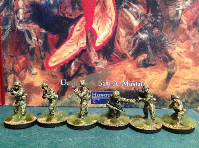 28MM EMPRESS MINIATURES Modern Combat Chinese infantry platoon fire team EUR 73,00 - PicClick IT