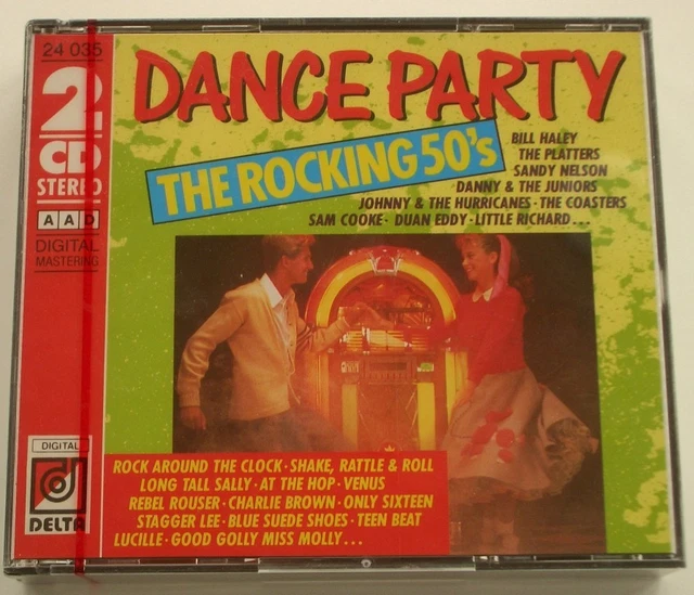 NEW SEALED DANCE Party The Rocking 50's 2-CD Set 32 Hits £25.14 ...