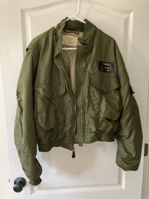 VINTAGE 60S VIETNAM War USN USAAF WEP Flying Flight Winter Suit Jacket ...