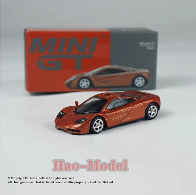 MINIGT 1:64 MCLAREN F1 GTR 1995 Le Mans Racing Alloy Diecast Model Car ...