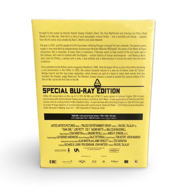 EUREKA TANK GIRL Blu-ray Limited Slipcase Edition OOP £43.62 - PicClick UK
