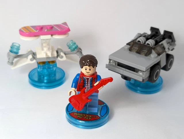 LEGO DIMENSIONS BACK to the Future Level Pack Marty McFly 71201 ...