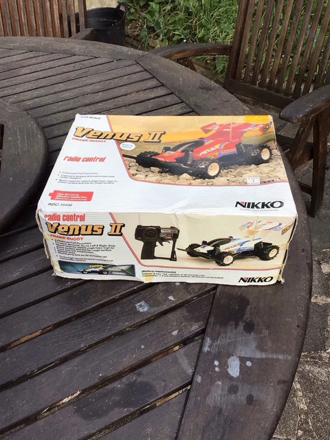 VINTAGE NIKKO VENUS Frame Buggy RC Car Radio Control Vehicle £39.18 - PicClick UK