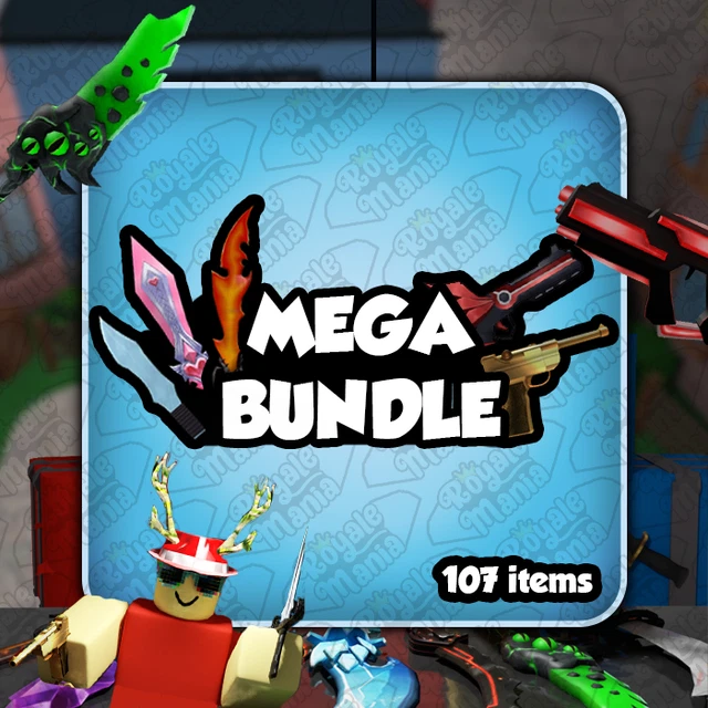 ROBLOX MURDER MYSTERY 2 MM2 Godly Mega Bundle [107 Items] Small Set ...