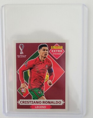 PANINI 2022 FIFA World Cup Stickers - Cristiano Ronaldo Legend Extra ...