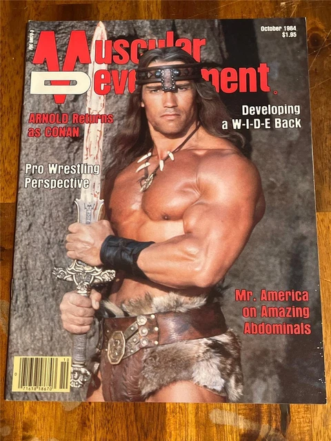 Muscular Development Bodybuilding Magazine Arnold Schwarzenegger As