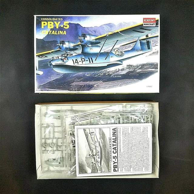 ACADEMY MINICRAFT CONSOLIDATED PBY-5 CATALINA Model Airplane Kit 1:72 ...