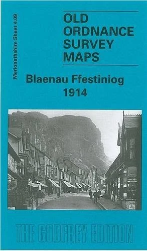 MAP OF BLAENAU Ffestiniog 1914 £2.50 - PicClick UK