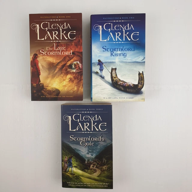 WATERGIVERS TRILOGY BY Glenda Larke, PB 2009, Fantasy/Epic Fantasy/High ...