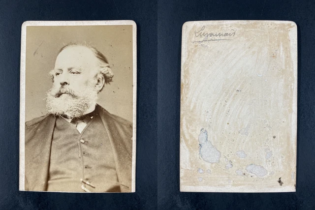 EVARISTE-VITAL LUMINAIS, PEINTRE Vintage cdv albumen print.Evariste ...