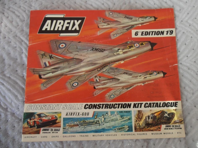 AIRFIX CONSTRUCTION KIT Catalogue 6th Edition EUR 23,59 - PicClick DE
