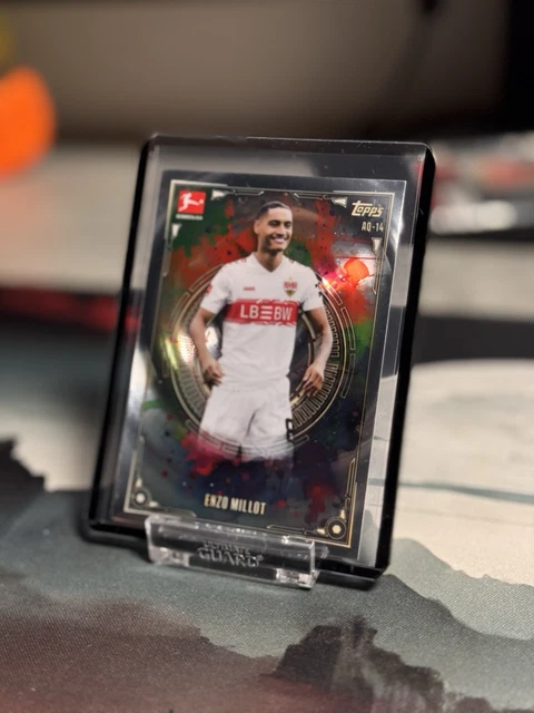 TOPPS BUNDESLIGA 2025/26 Enzo Millot Aquarelle AQ-14 RARE SELTEN TOP ...