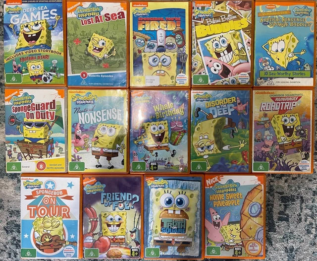 14 X SPONGEBOB Squarepants DVD Bundle Reg 4 £31.15 - PicClick UK