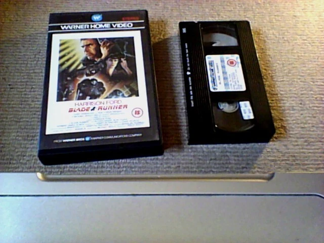 BLADE RUNNER (ORIGINAL Version) Warner Uk Vhs Big Box Post Cert Video ...