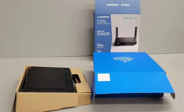 LINKSYS AX1800 MAX-STREAM Dual-Band Wi-Fi 6 Router RESET $6.99 - PicClick