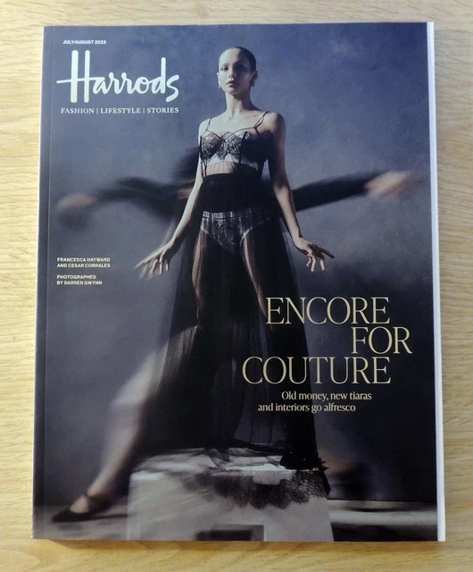 HARRODS MAGAZINE JULY August 2022 Fashion Lifestyle Encore for Couture ...