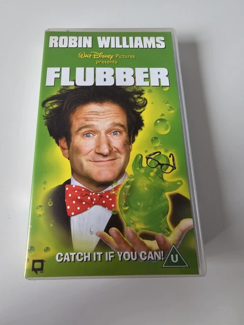 DISNEY FLUBBER VHS [Robin Williams] £1.75 - PicClick UK