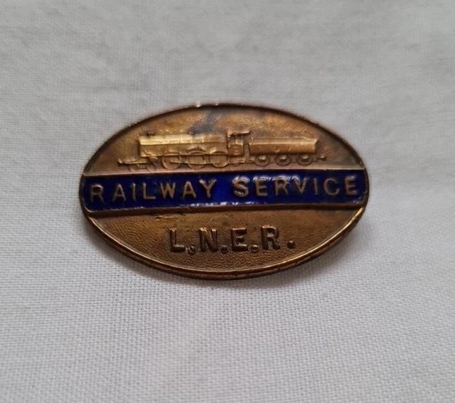 LNER RAILWAY SERVICE Badge. Vintage Railway Pin £0.99 - PicClick UK