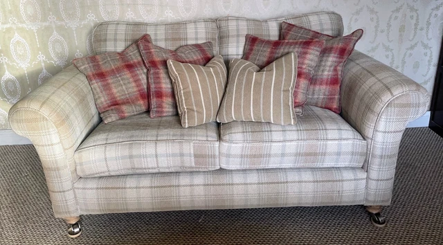 DFS MORLAND TWEED 3 Seater Sofa Immaculate 250.00 PicClick UK