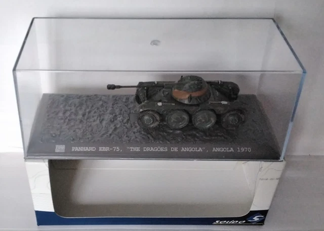 VÉHICULE MILITAIRE PANHARD EBR-75 Angola 1970 1/72ème Solido Ref ...