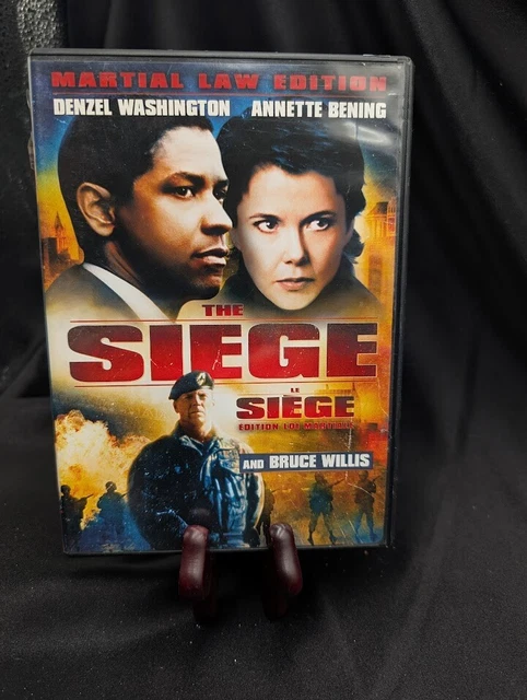 THE SIEGE DVD 1998 Martial Law Edition Widescreen Bruce Willis $6.00 ...
