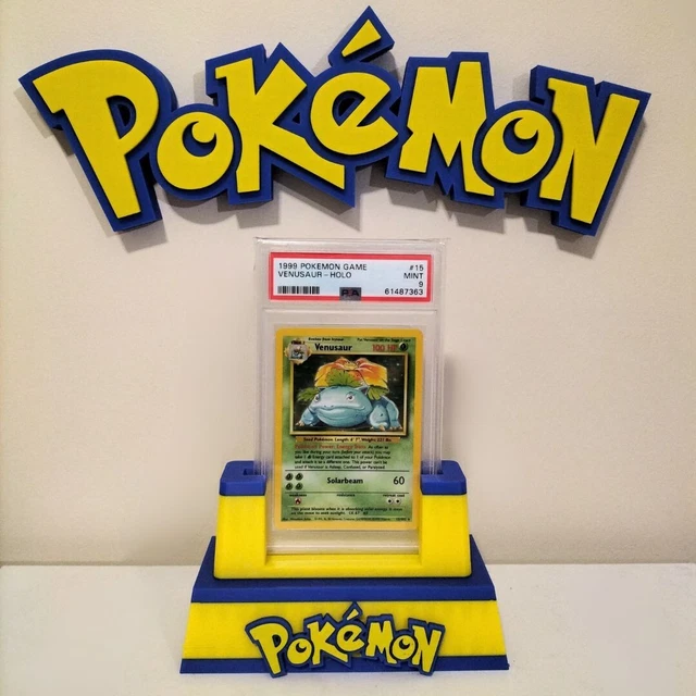 POKEMON WALL DISPLAY Sign Logo - 3D Printed Trading TCG 12 inch, 30cm ...