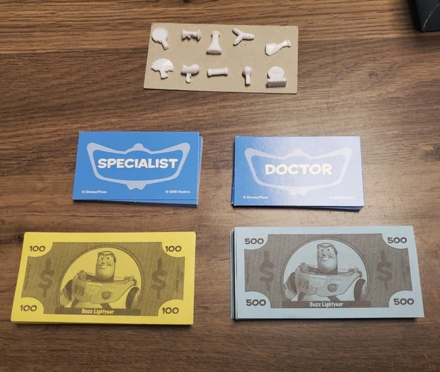 TOY STORY 3 Operation -Buzz Lightyear- Replacement pieces, cards & play ...