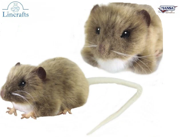 HANSA BROWN FAT Rat 5577 Plush Soft Toy Sold by Lincrafts UK Est. 1993 ...