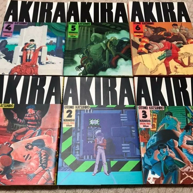 AKIRA VOL.1-6 Comics complete Volume Manga Katsuhiro Otomo Language Japanese £80.04 - PicClick UK