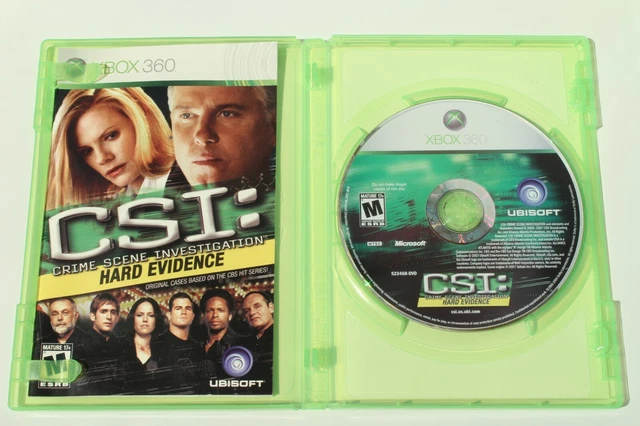 CSI: CRIME SCENE Investigation - Hard Evidence (Xbox 360) Complete with ...