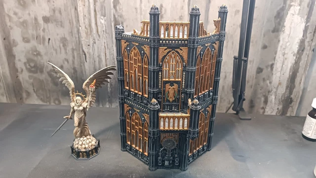 WARHAMMER 40K ADEPTA Sororitas Battle Sanctum bien peint EUR 142,44 ...