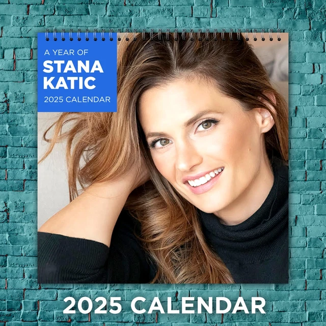 STANA KATIC 2025 Wall Calendar, 12-Month Actress Collection, Perfect ...